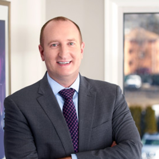 Michael Austin practicing law in commercial real estate and litigation.